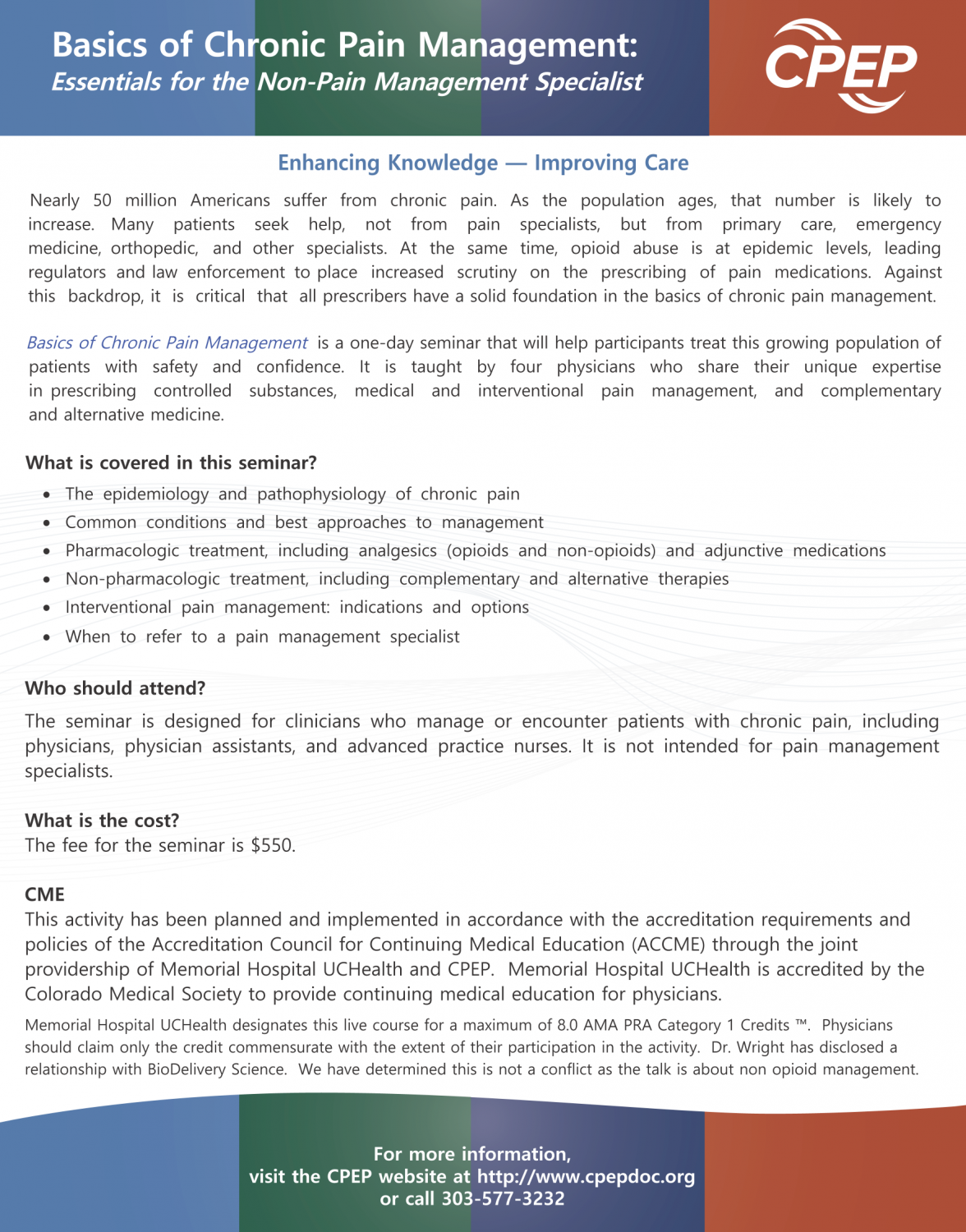 Pain Management Flyer 2020 updated 6.2.2020 – CPEP