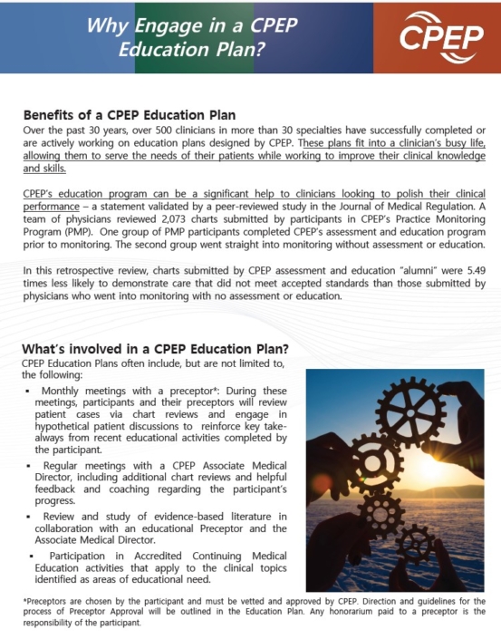 Education Program Flyer | CPEP